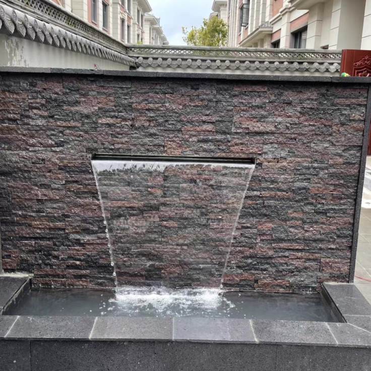 Pool Water Descent Spillway Waterfall fountain 304 stainless steel ...
