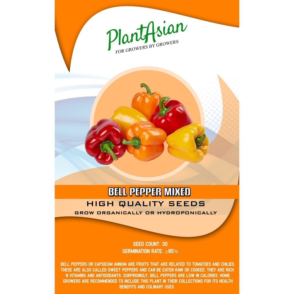 BELL PEPPER MIXED SEEDS | Shopee Philippines