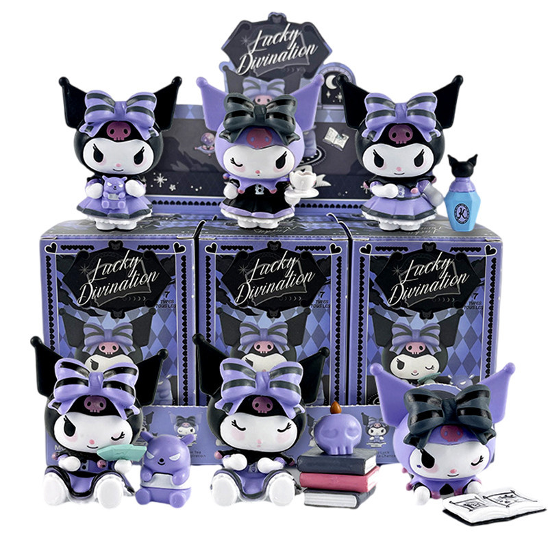 Minso Sanrio Blind Box Kawaii Lucky Divination Coolomi Doll Surprise ...