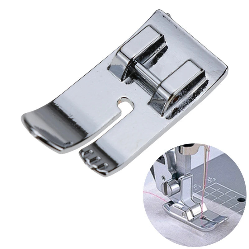 1/4 Inch Center Straight Presser Foot Snap-On Sewing Machine Presser ...