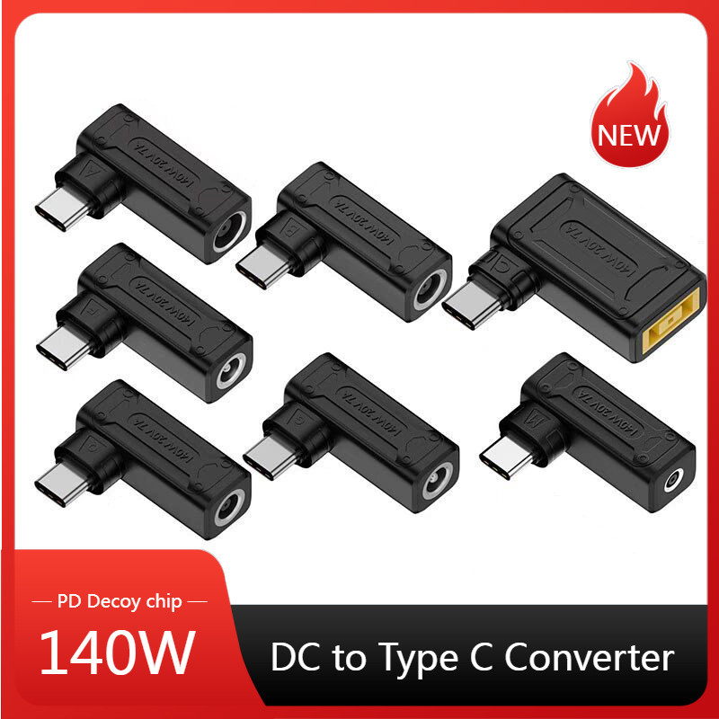 140W USB Type C PD Fast Charging Adapter Converter for D e ll H p A su ...
