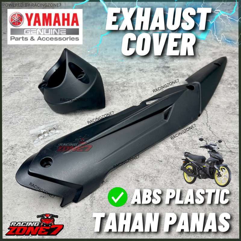 YAMAHA LC135 EKZOS COVER LC135 New V4 V5 V6 V7 V8 Fi EXHAUST MUFFLER ...