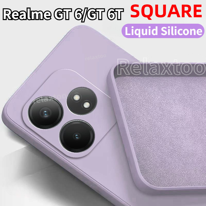 Realme GT6 2024 Fashion Soft Silicone Casing For Realme GT Neo 6 6T 6GT ...