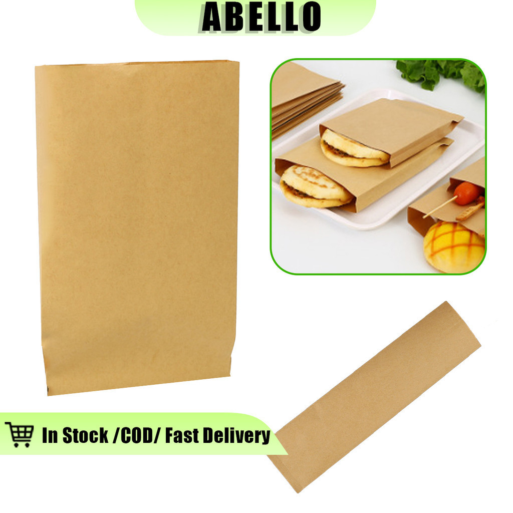 Kraft Paper Bags Food Sandwich Bread Sausage Hotdog Wrapper Paper for ...