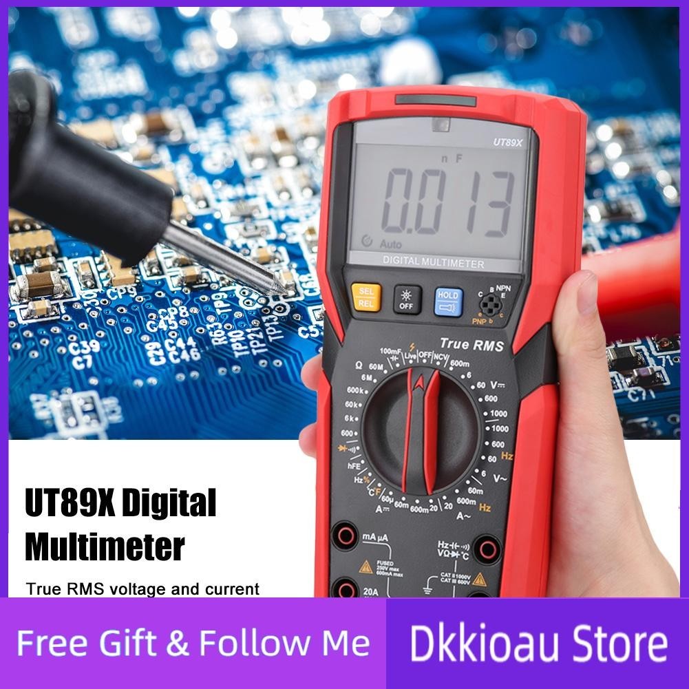 Dkkioau Digital Multimeter UNI-T UT89X/UT89XD 6000 Counts NVC ...
