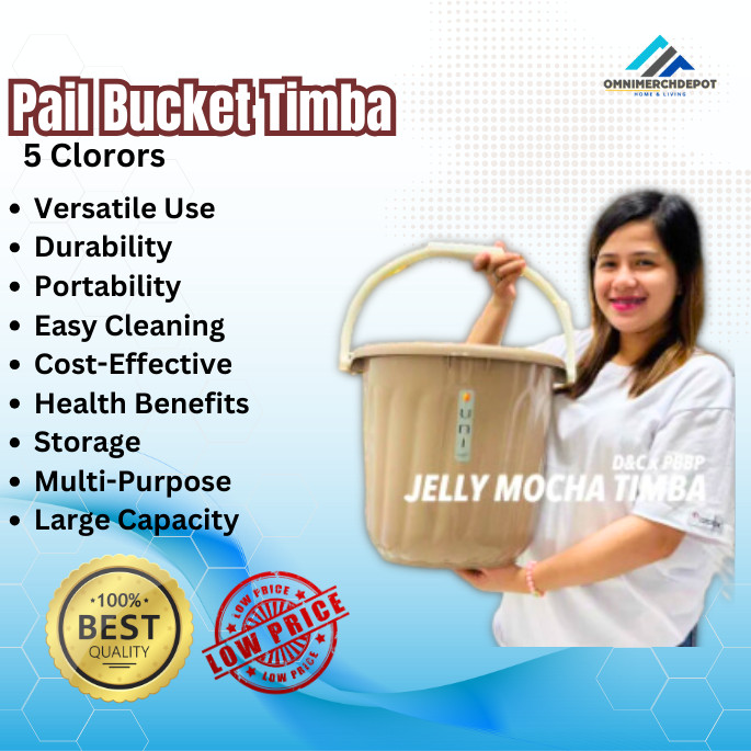 Pail Bucket Timba,without cover Pastel Color #888 | Shopee Philippines