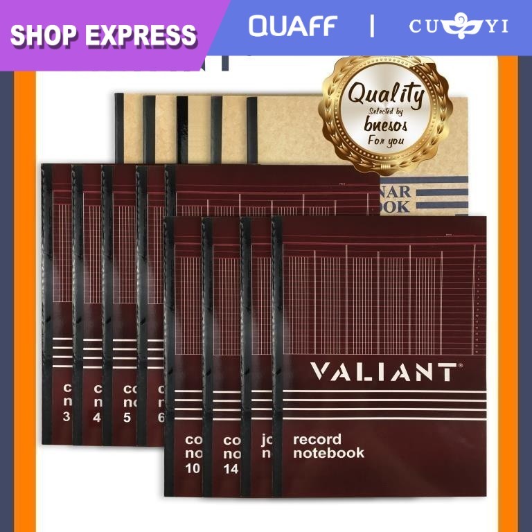 Valiant Columnar Notebook Stationary School Supplies | SPX | Shopee ...