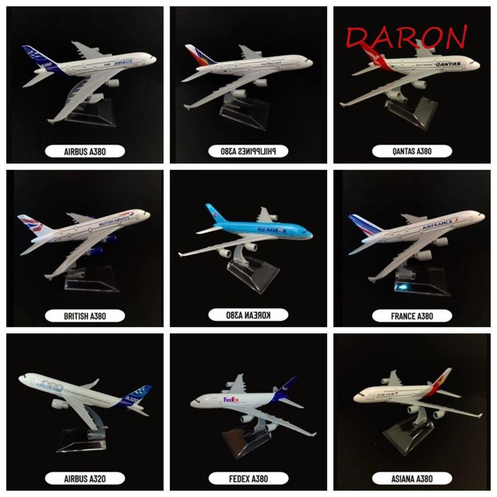 DARON Metal Aircraft Model, Diecast UPS B747 Airbus A380 Model, Boy Toy ...