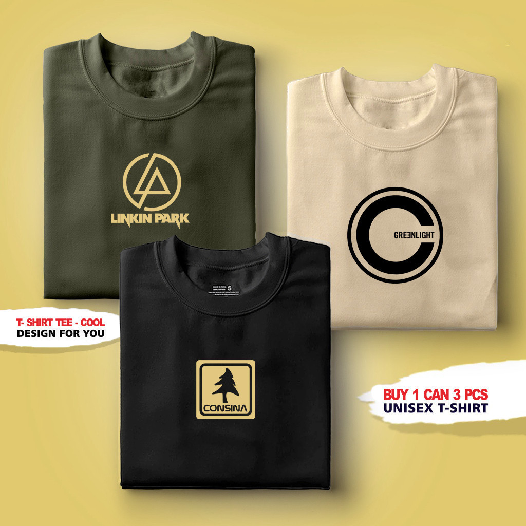 BUY 1 GET 3 PCS Men's and Women's Distro T-Shirts Distro 100% Cotton ...