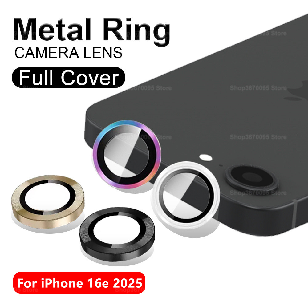 For iPhone16e 2025 3D Camera Protector Glass For iphone 16e se 2025 se4 ...