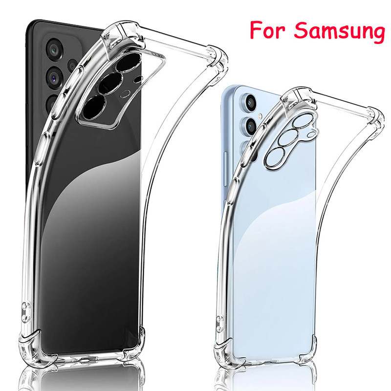 Luxury Clear Case For Samsung A16 A06 A26 A36 A56 A55 A52 A51 A25 A15 A05S A05 A12 A34 A35 A53 ...