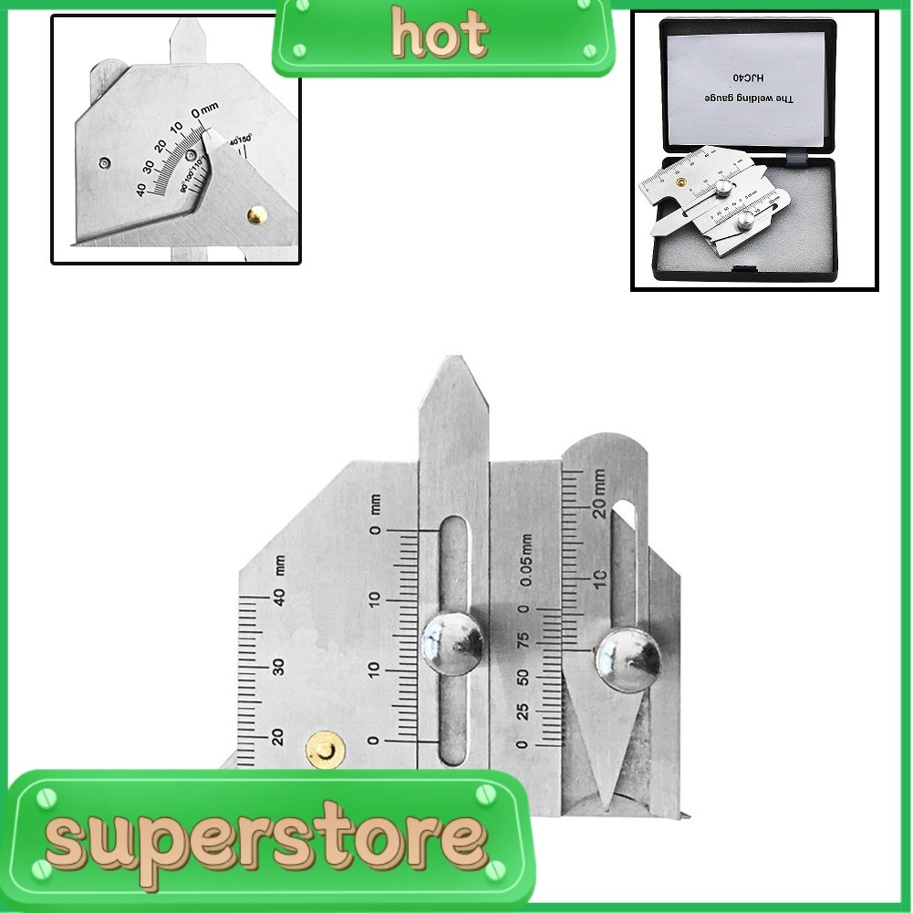 SUPER| Welding gauge bead height welding seam gap gage inspection ruler ...