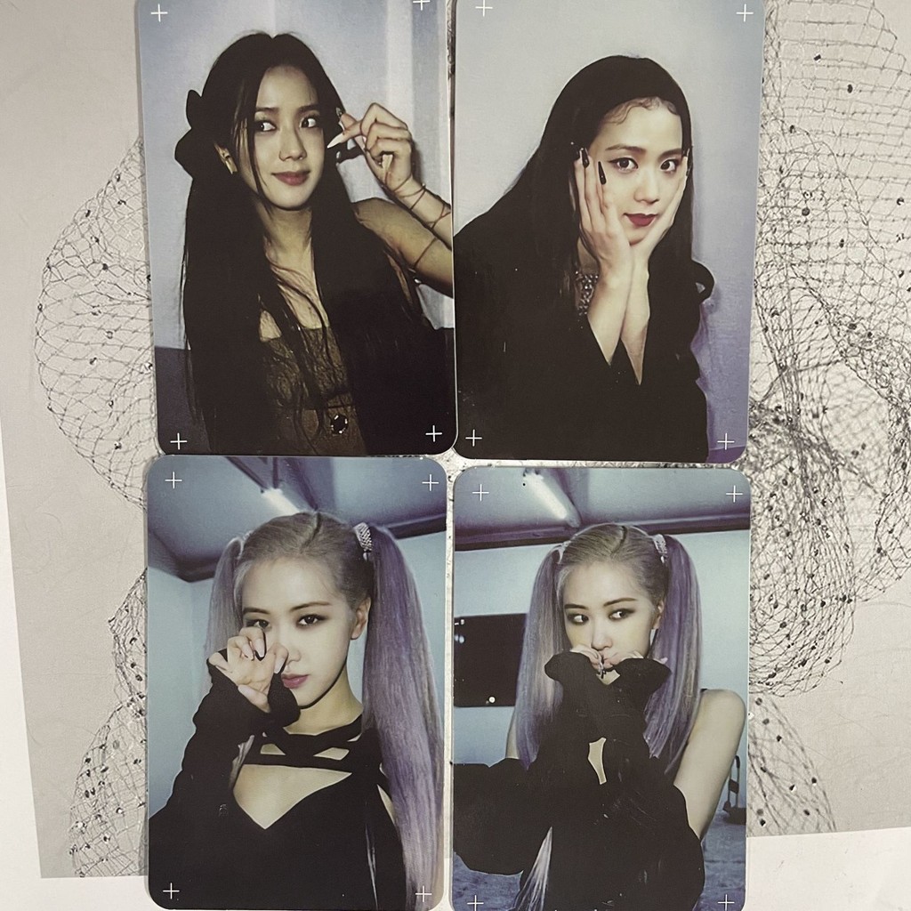 Blackpink Genuine Version Photocard Park Chae Young Kim Ji-Soo ...
