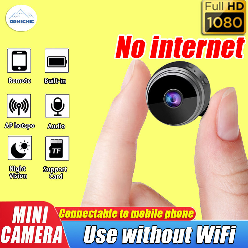 [no wifi!!]Mini A9 Camera Connect To Phone 1080P Cctv Camera Connect To ...