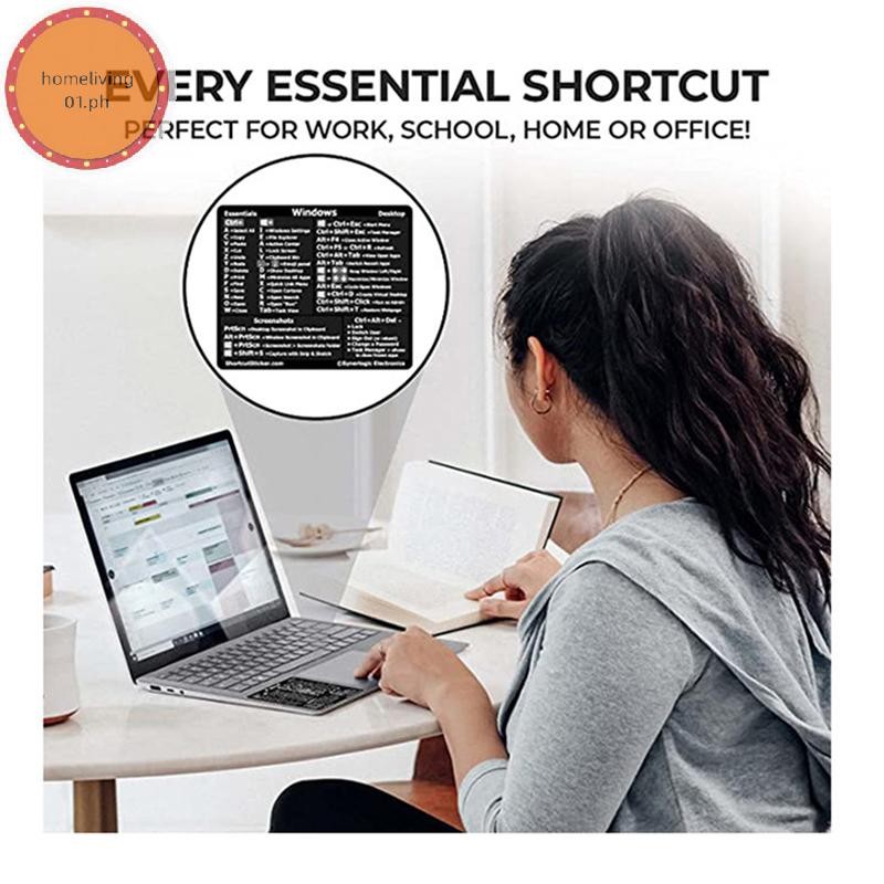 homeliving01 Windows PC Reference Keyboard Computer Shortcut Sticker ...