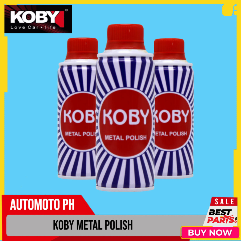 KOBY Metal Polish 200ml High Quality Performance | Shopee Philippines