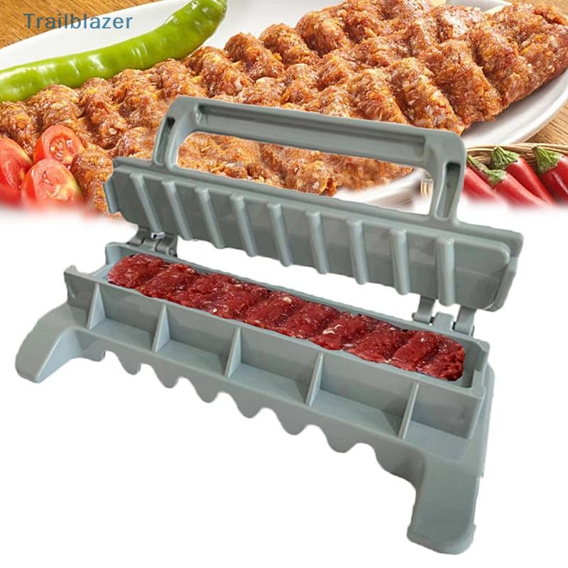 TBPH Kebab Maker Easy Single Row Grille Barbecue Skewers Prepare Kebab ...