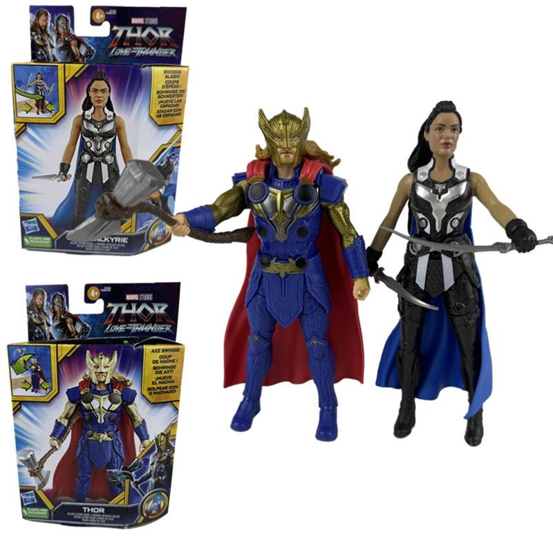 Ins Genuine Hasbro Marvel Thunder God 4 Love and Thunder High 15cm ...