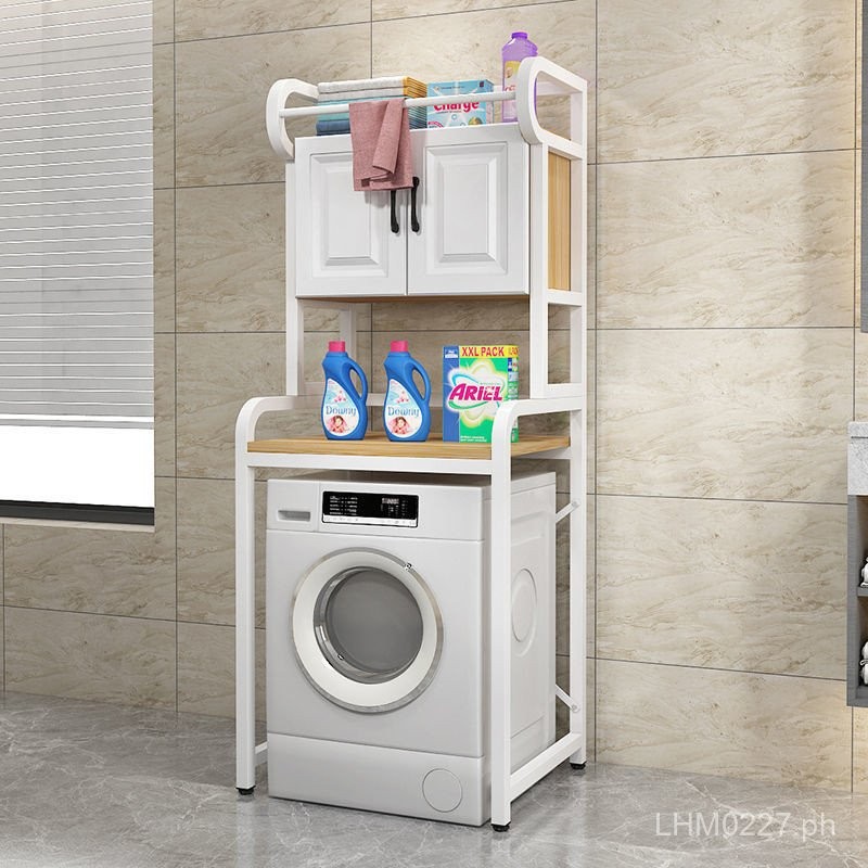 Floor Stand Washing Machine Storage Cabinet Organizer Rack Rolling ...