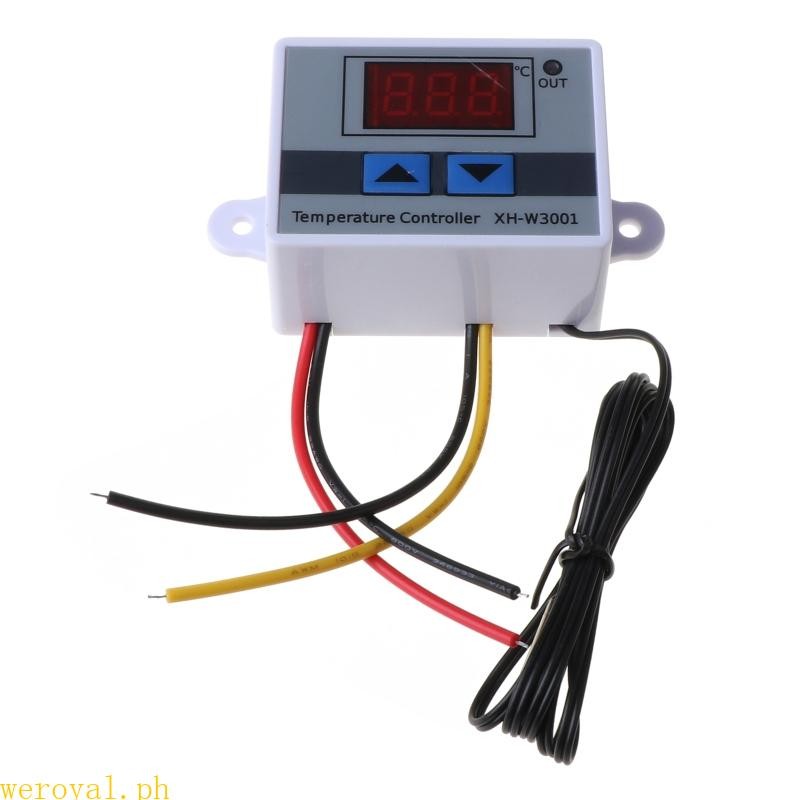 weroyal Upgraded Temperature Controller Range 50 110℃ Digital Display Thermostat Control Switch ...