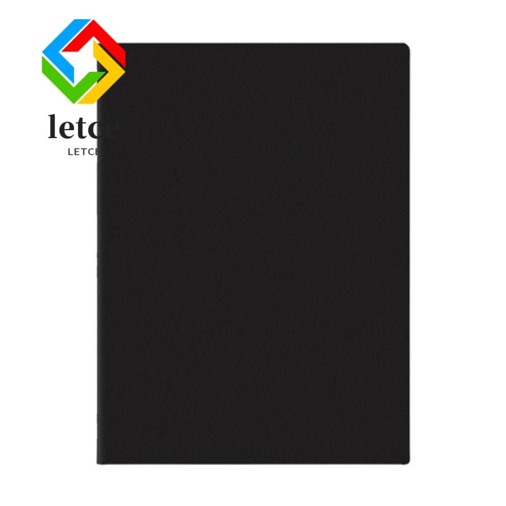 LETCE Notebook, Grid/Lined/Blank A4/A5/B5 Diary Book, Portable Kraft ...