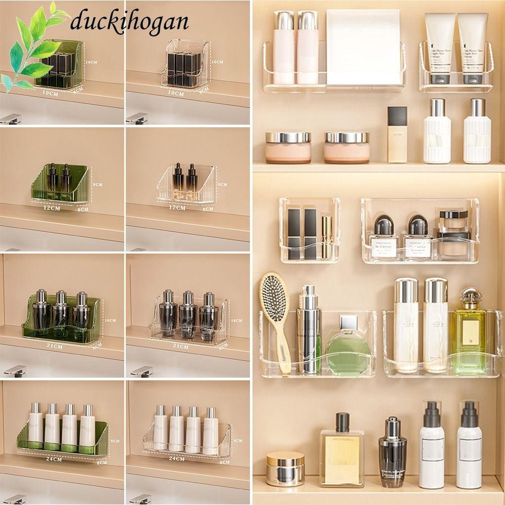 DUCKIHOGAN Bathroom Shelves Rack, Cabinet Wall Mounted Oblique Cosmetic ...