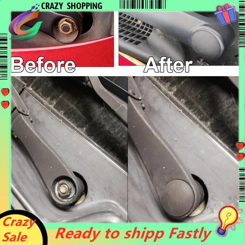 2 Pcs Front Windshield Wiper Arm Nut Cover Cap Car Wiper Arm Nut Cover ...