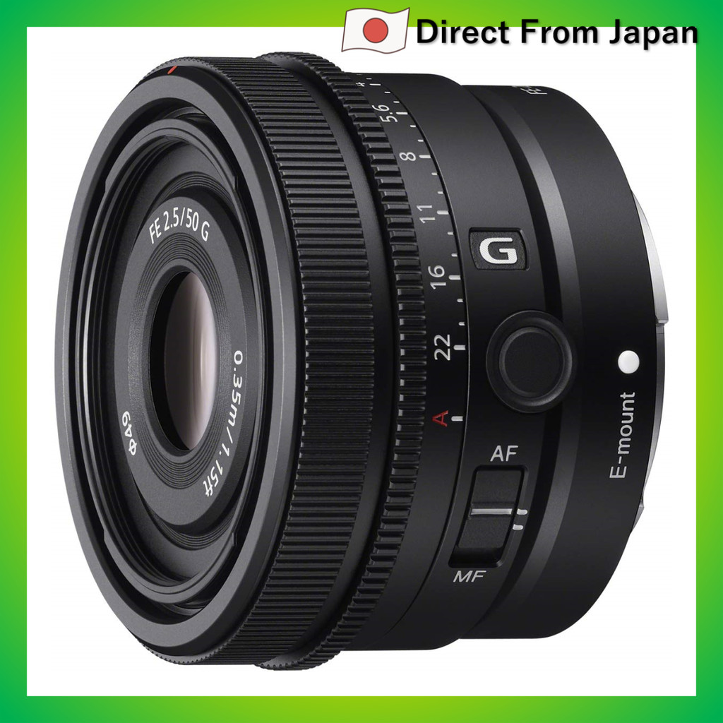 SONY Standard Single Focus Lens Full Size FE 50mm F2.5 G G Lens for ...