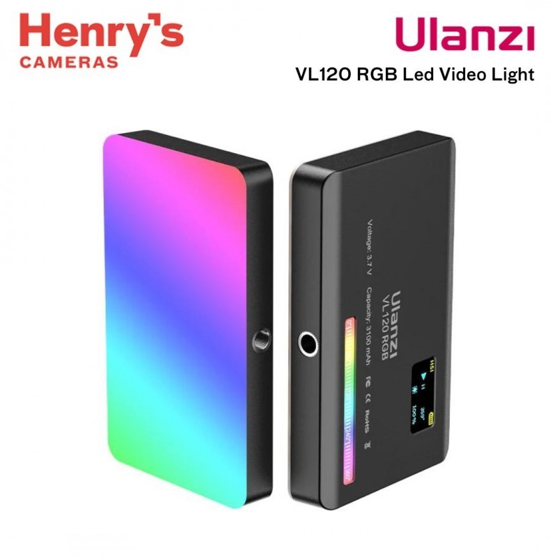 Ulanzi VL120RGB LED Video Light - Henry's Cameras | Shopee Philippines