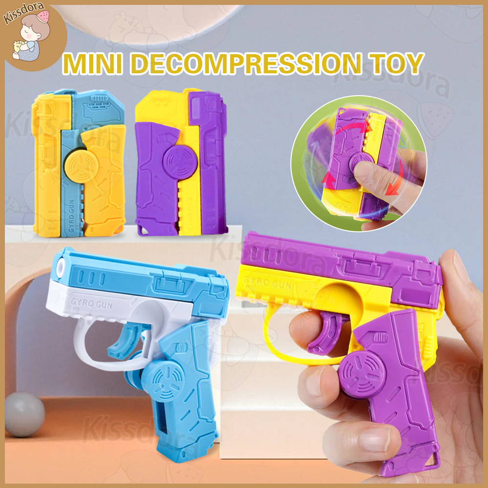 Kissdora Mini Decompression Rotating Rebound Toy Two-in-one Fidget ...