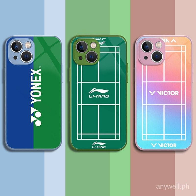 YONEX LI-NING VICTOR Badminton Theme Liquid Glass Phone Cases Phone ...