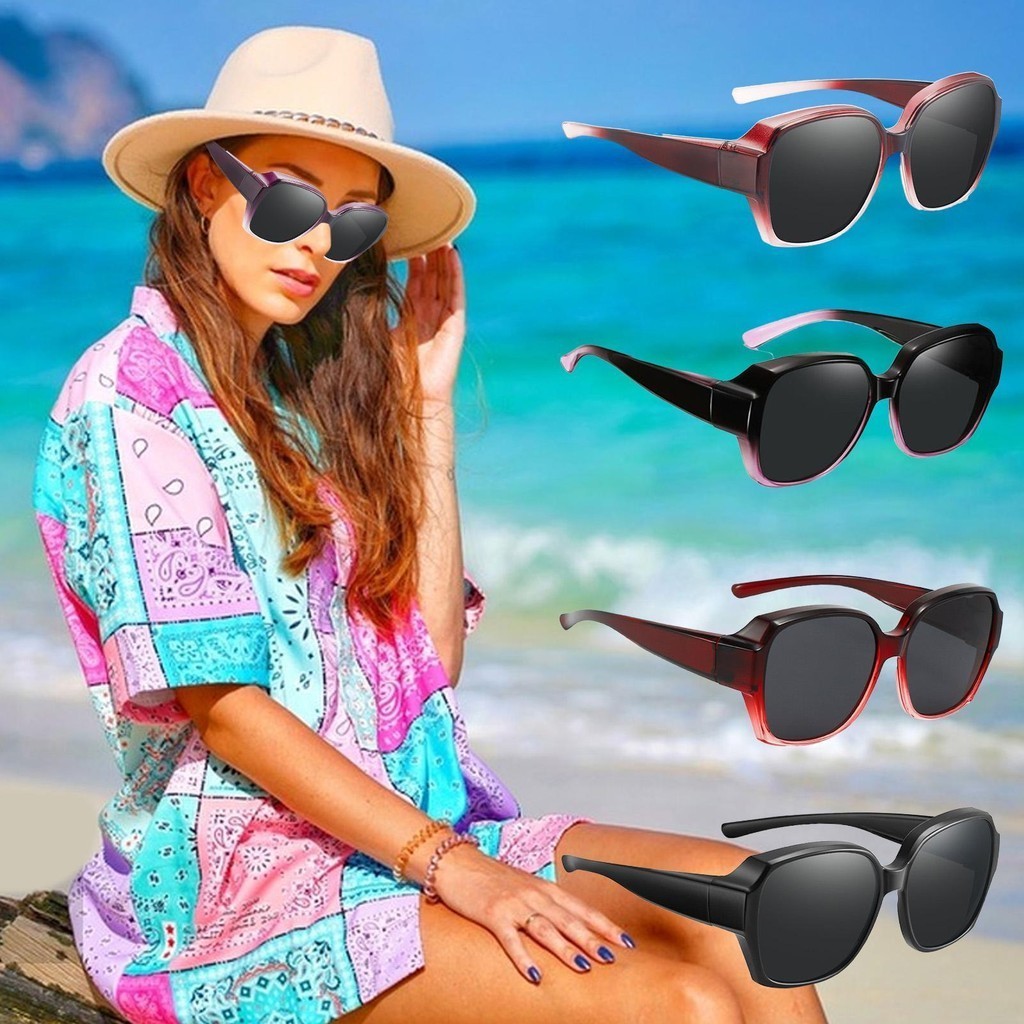 Polarized Wrap Around Sunglasses Fitover Wrap Around Eyewear for Men ...