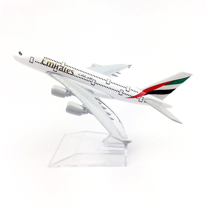 Emirates Airlines A380 Airplane Model Airbus 380 Alloy Metal Diecast ...
