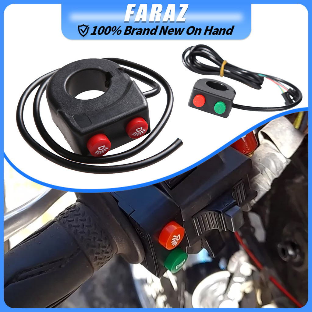 Motorcycle Handlebar Upgrade ATV Horn Headlight Combination Switch ...