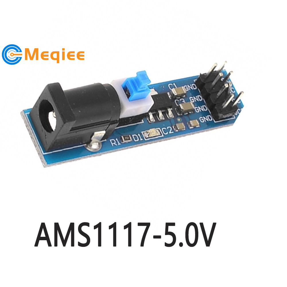 AMS1117 3.3V/5V DC-DC step-down power module with DC cradle for DIY kits | Shopee Philippines