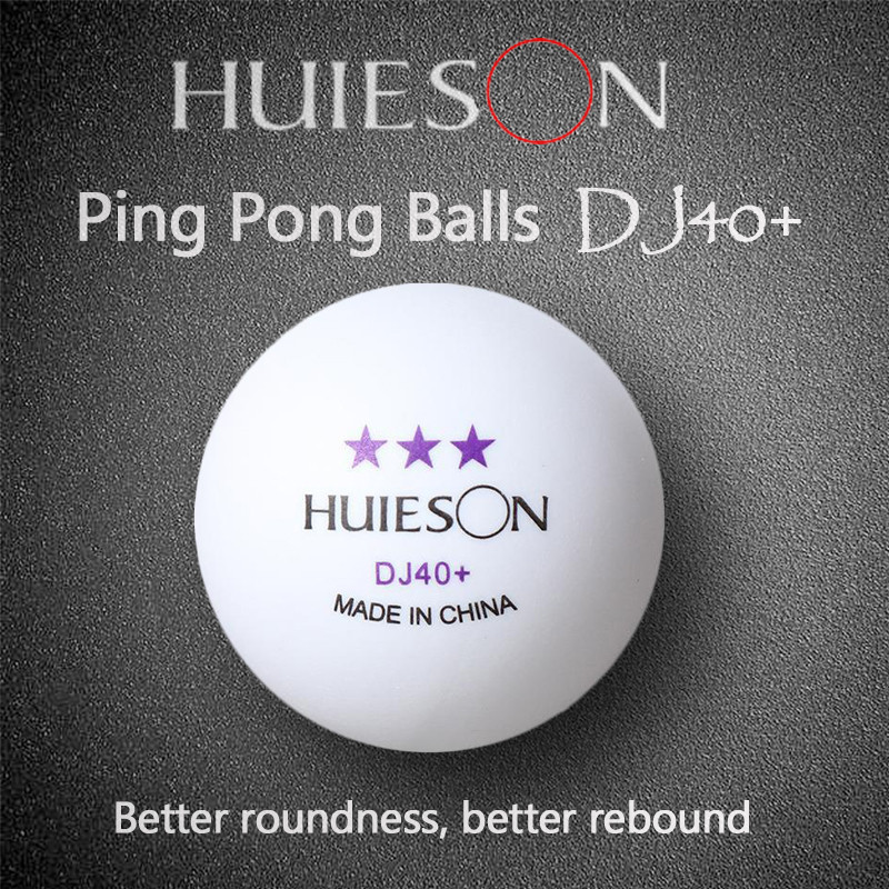 Huieson Ping Pong Balls 3 Stars DJ 40+ ABS New Table Tennis Balls 10/20 ...