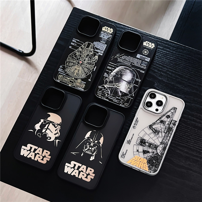 Business Matte Warrior Planet Illustration Cartoon Phone Case For ...