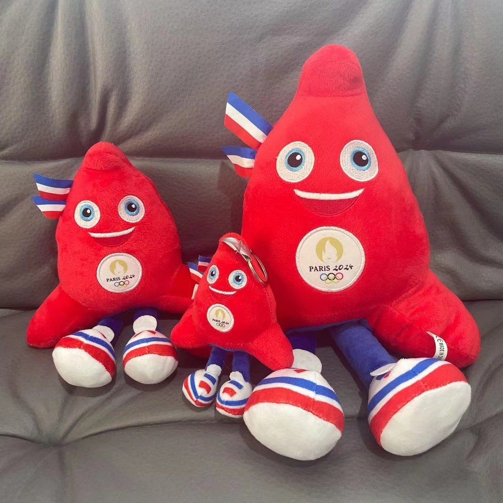 Paris Olympic Mascot Stuffed Toys The Phryges Doll Lovely Plush Toys ...