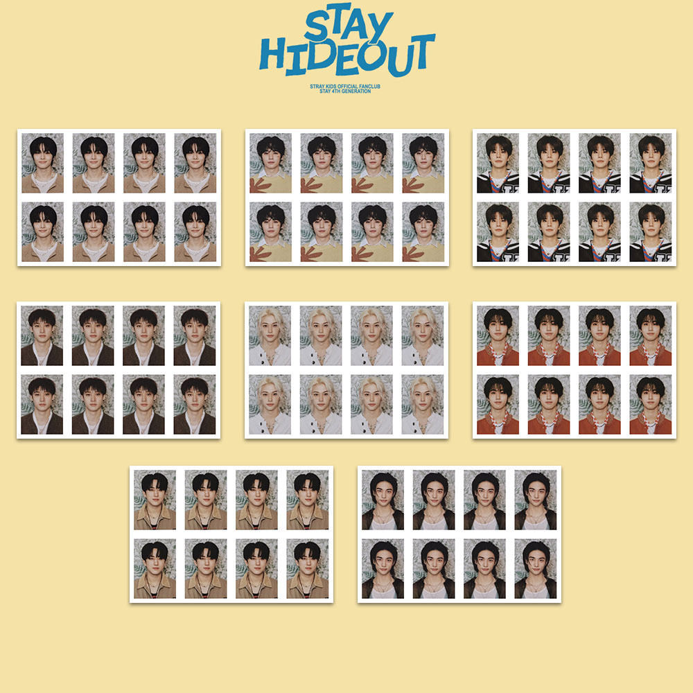 1-15pcs STRAY KIDS Magic School Photocards Transparent Bookmark ID ...