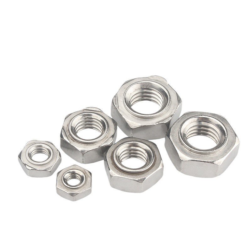 [XCF] Sus304 Stainless Steel Hexagonal Welding Nut Spot Welding Nut ...
