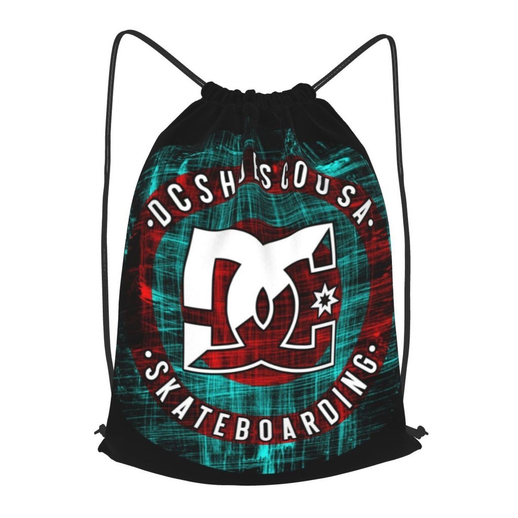 Dc Shoes USA Cartoon Drawstring Backpack Sport Gym Bag For Yoga ...