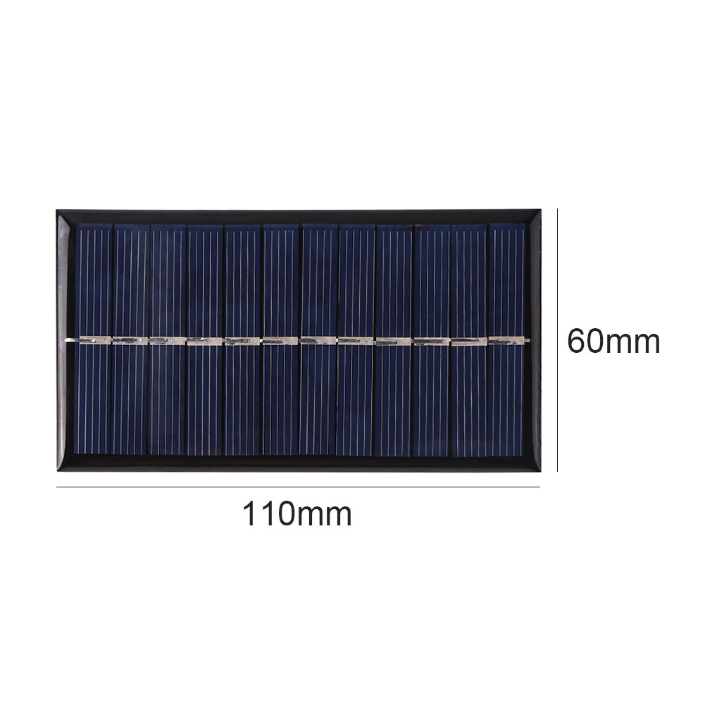 Rain *F 1W 6V Mini Solar Panel DIY Solar System for Phone Power Bank ...