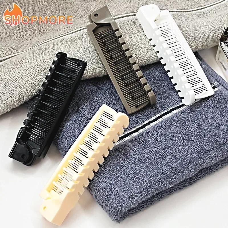 2 in 1 Creative Plastic Folding Comb Scalp Massage Home Candy Colorful ...