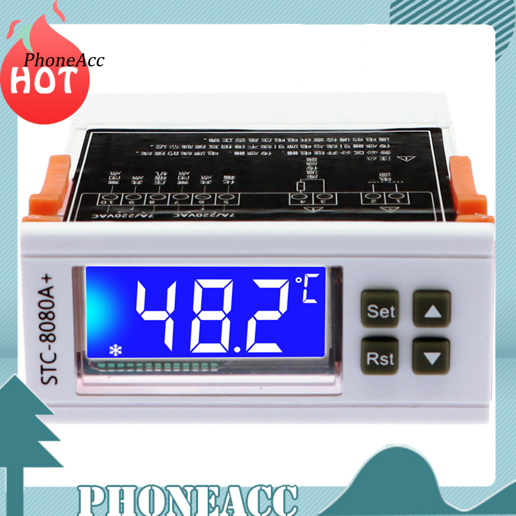 STC-8080A + 12/24/220V Intelligent Temperature Controller Single Probe ...