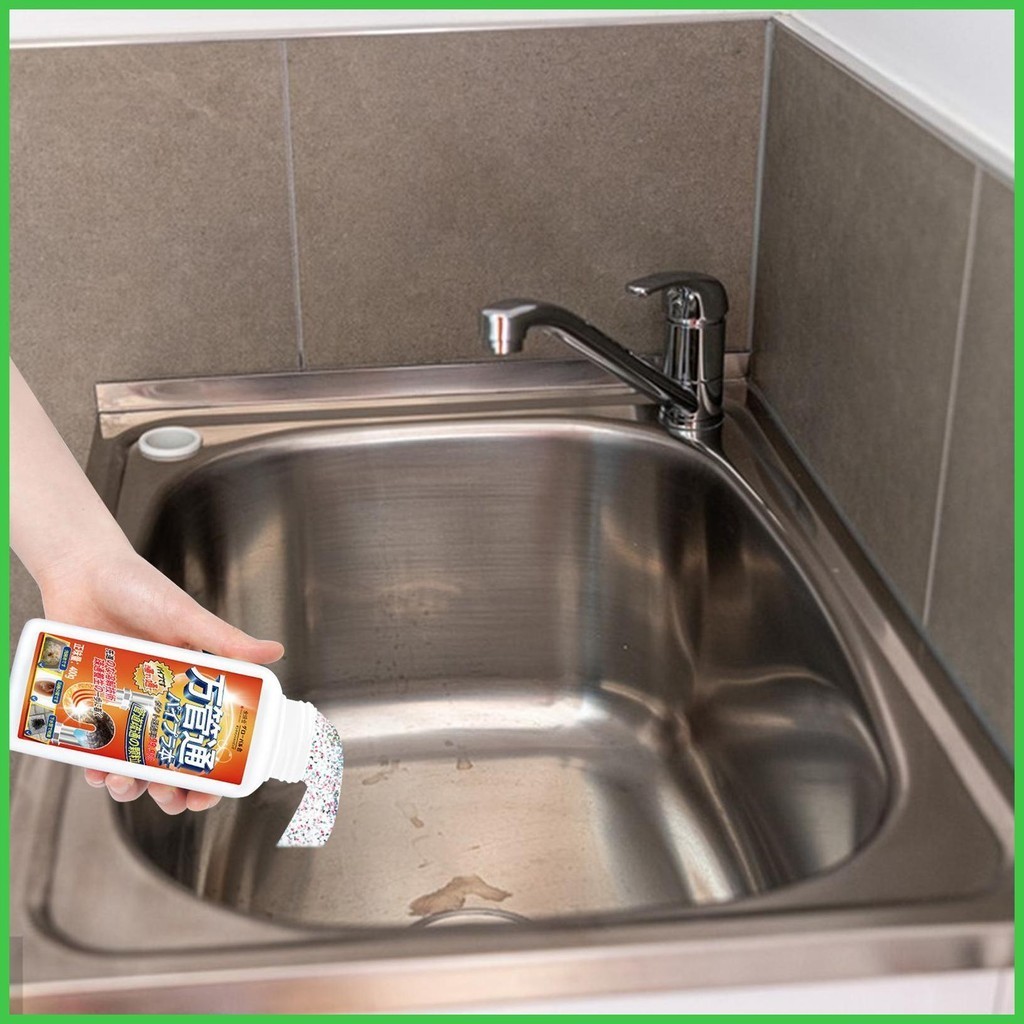 Bathroom Drain Cleaner 400g Pipeline Dredging Agent Safe Clogged Sink ...