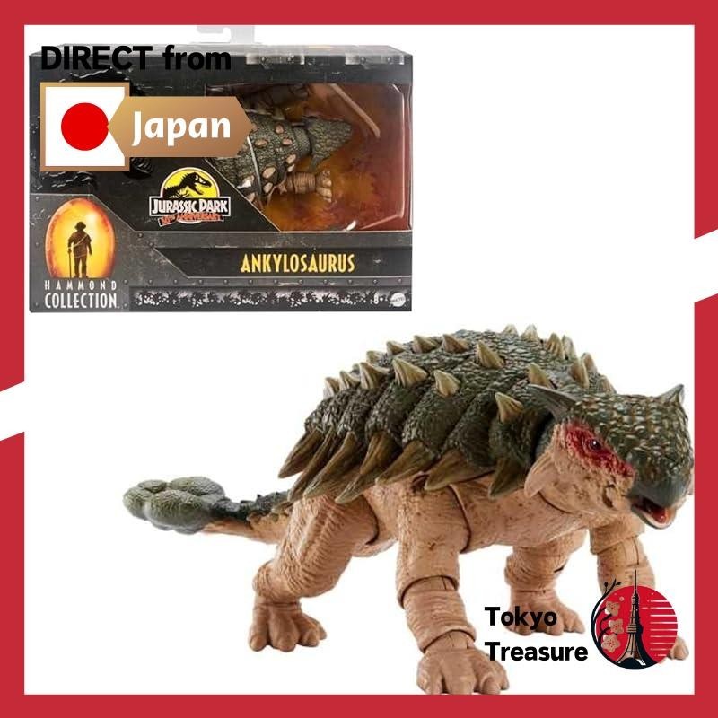 MATTEL Jurassic World Hammond Collection Ankylosaurus [Total length ...