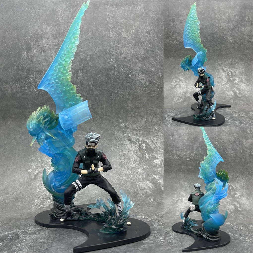 Naruto Hand-Made Flame Nine-Tail Naruto Watergate Uchiha Itach Kakashi ...
