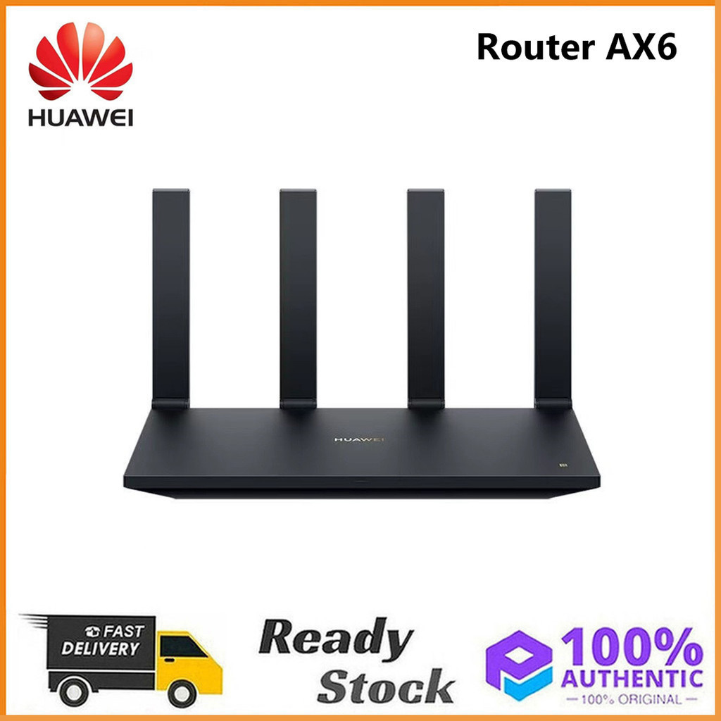 Original Huawei WiFi 6+ Router AX6 Gigabit Port 7200Mbps Home Wireless Harmony Mesh WS8700 ...