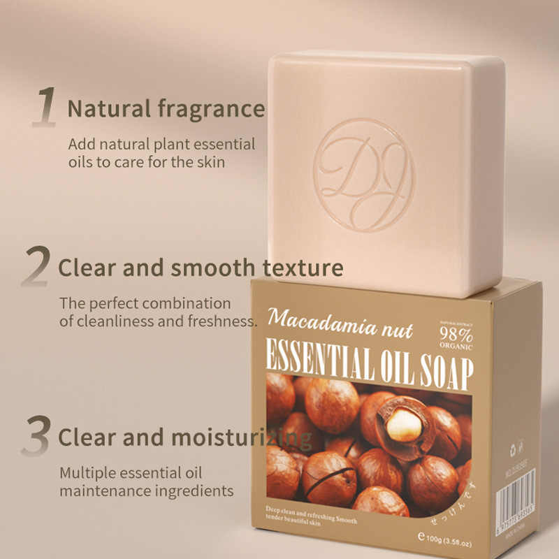 Essential Oil Soap Oil Control Refreshing Sterilization Moisturizing Fragrance Clean Export ...