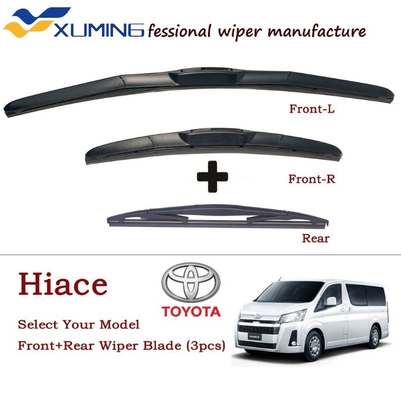 XM (Select Your Model) Toyota Hiace (Commuter/Grandia) Wiper Blade for ...